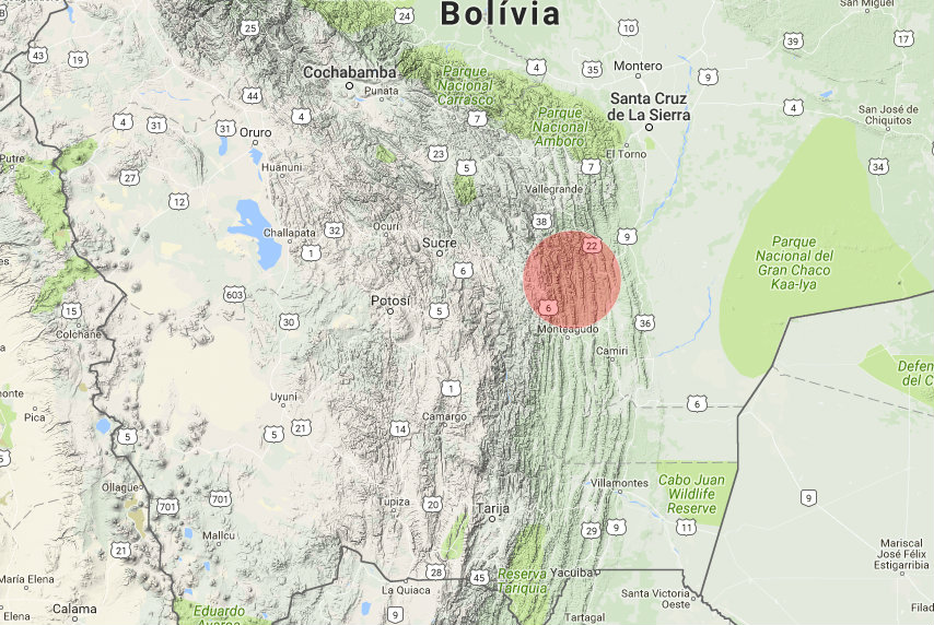 Terremoto de 6,5 en Bolivia - Para Japón y para el Mundo!!!!!!